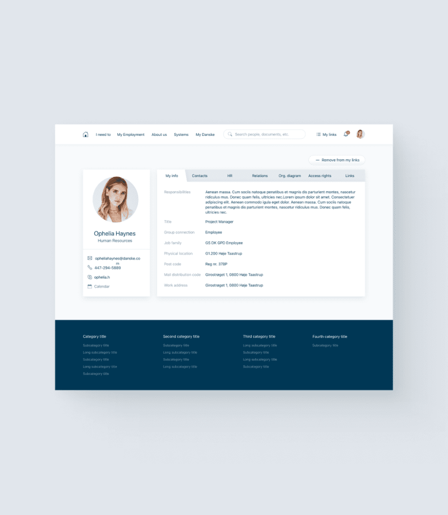 Civitta | Danske Bank: global intranet redesign